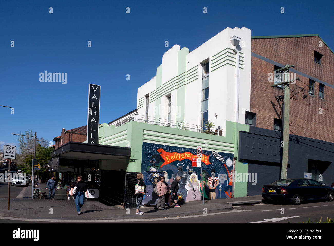 valhalla glebe point road glebe sydney new south wales australia Stock ...