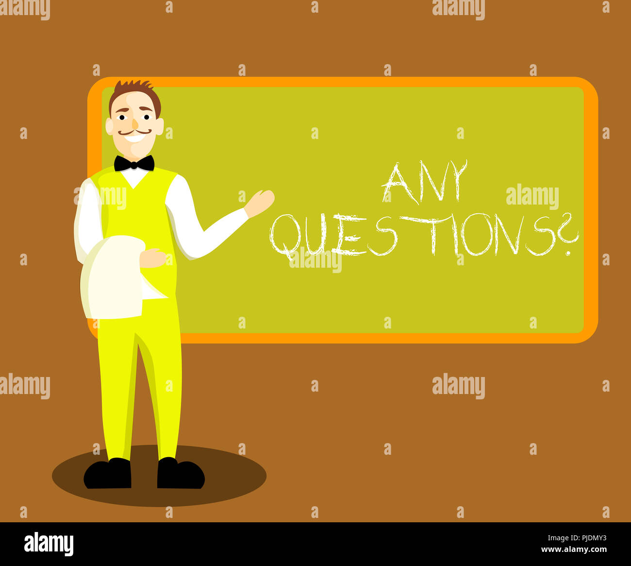 Conceptual hand writing showing Any Questions question. Business photo ...