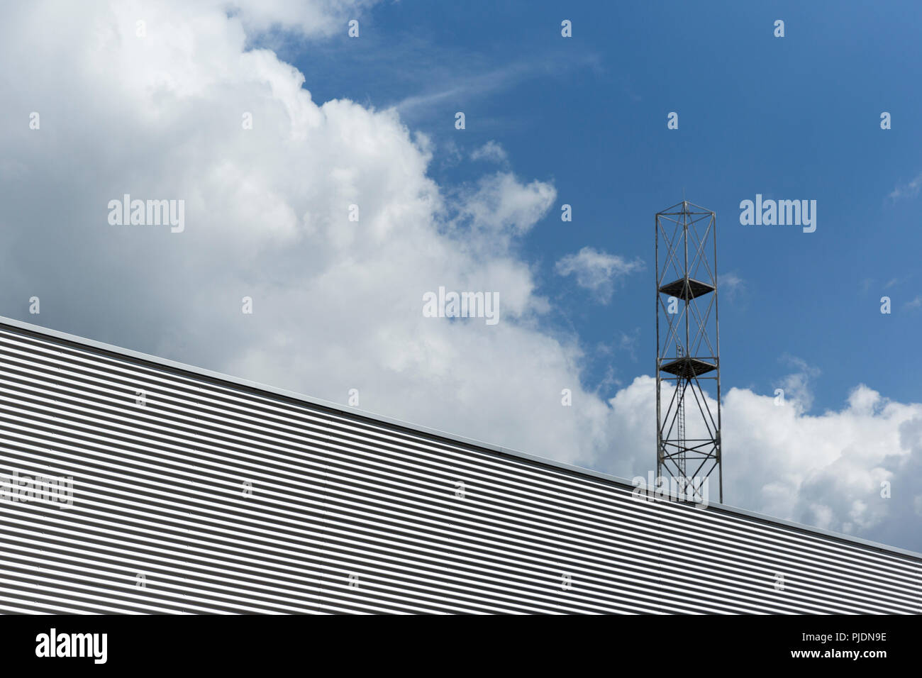 Futuristic pylon power line hi-res stock photography and images - Alamy