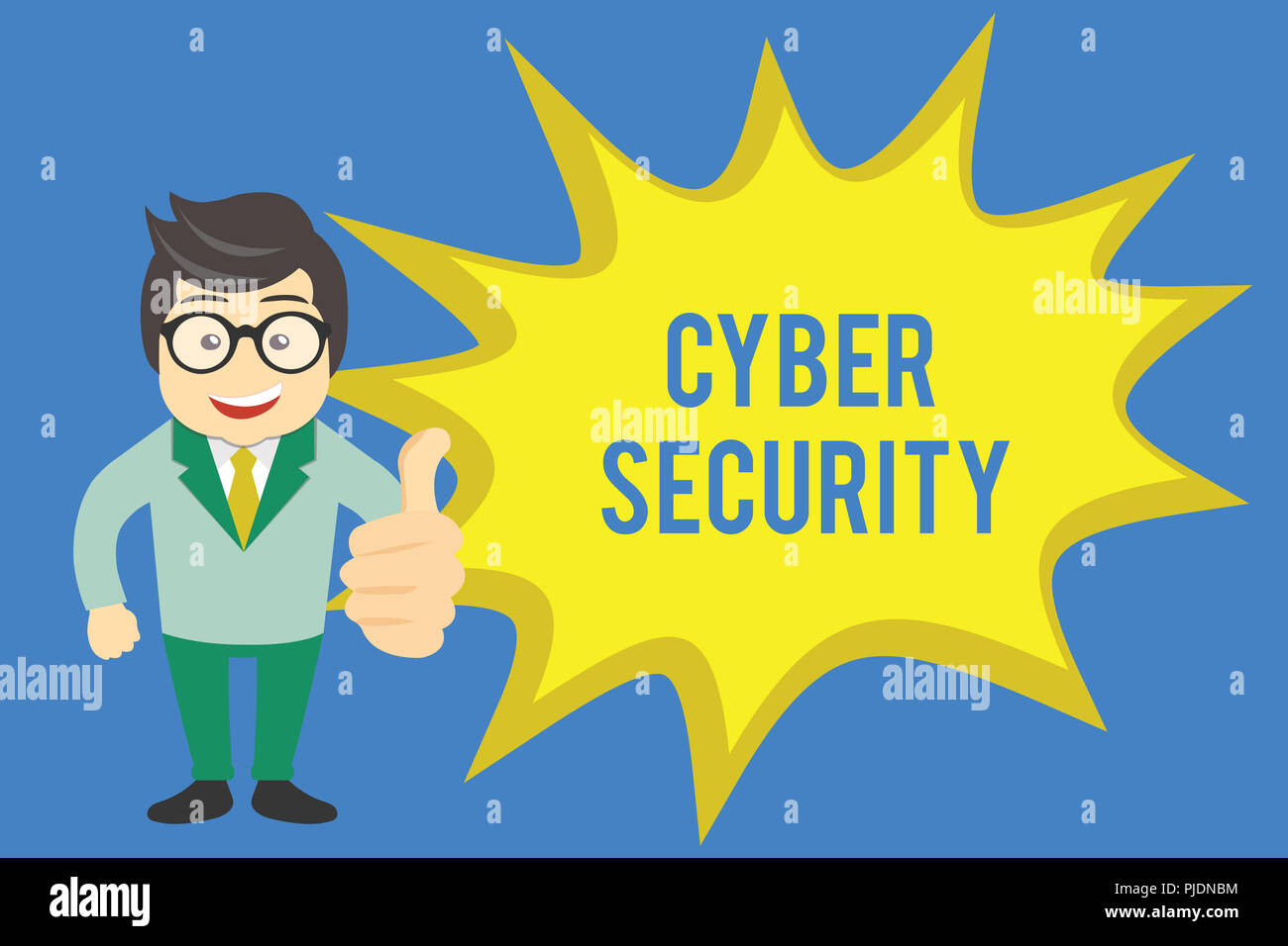 Handwriting text writing Cyber Security. Concept meaning Protect a ...