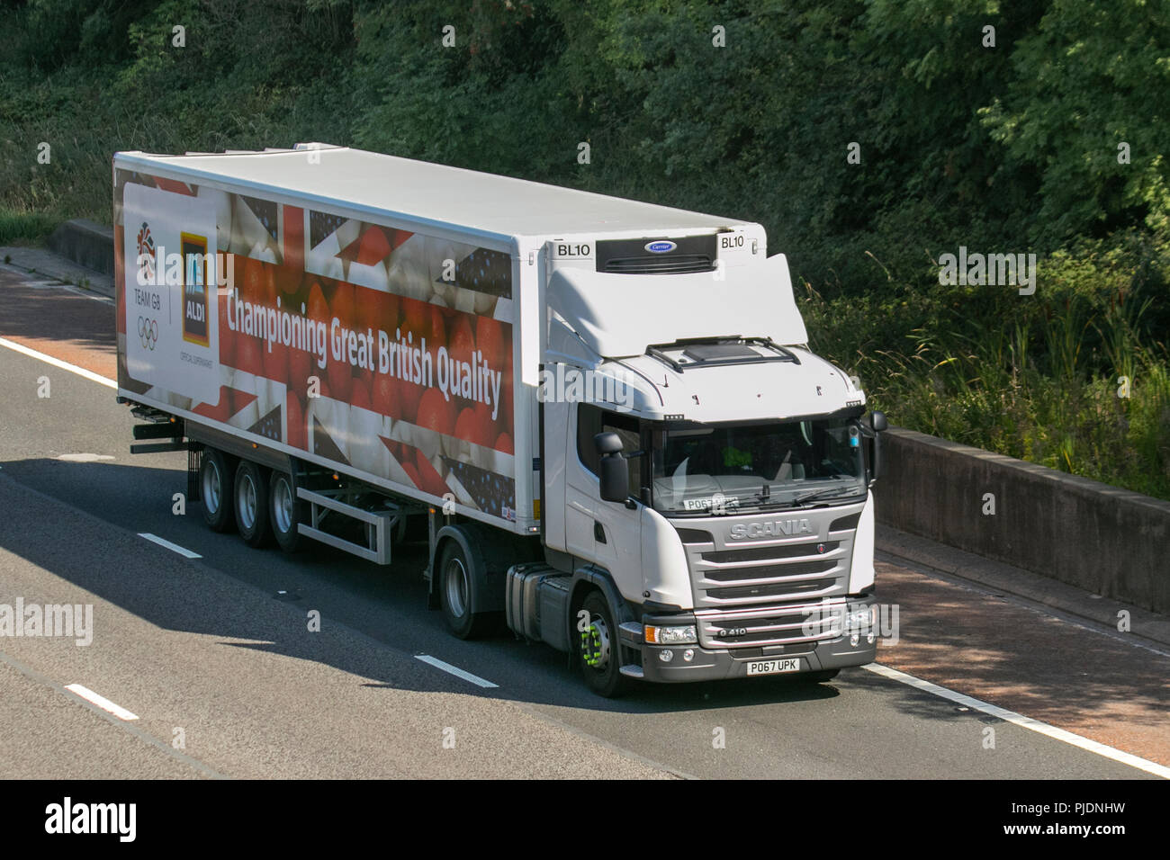 ALDI Scania Trucks, shipping freight, heavy haulage, lorry logistics ...