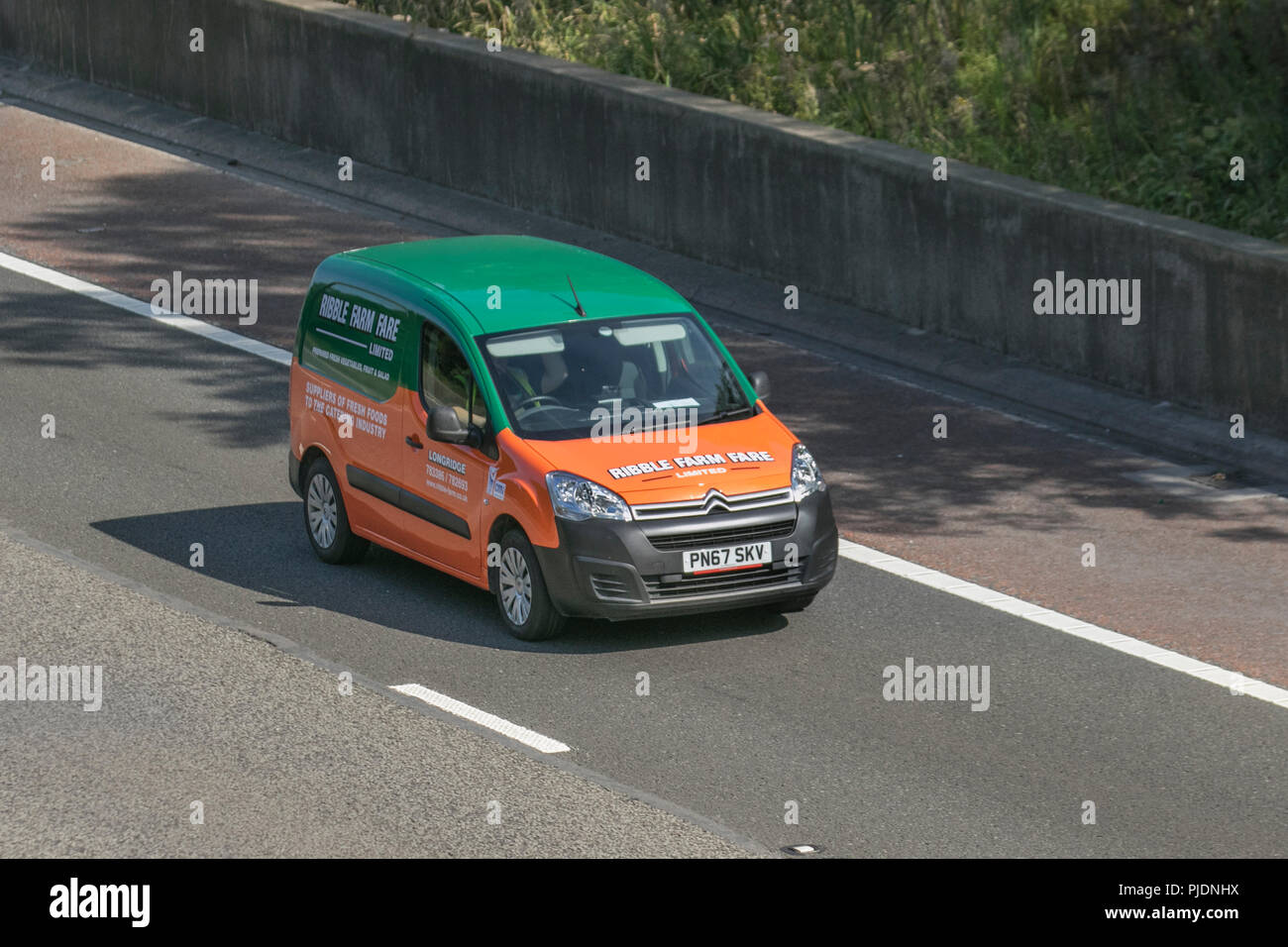 2018 orange green Citroën Berlingo 625 En-Prise BLU; Ribble Farm Fare ...