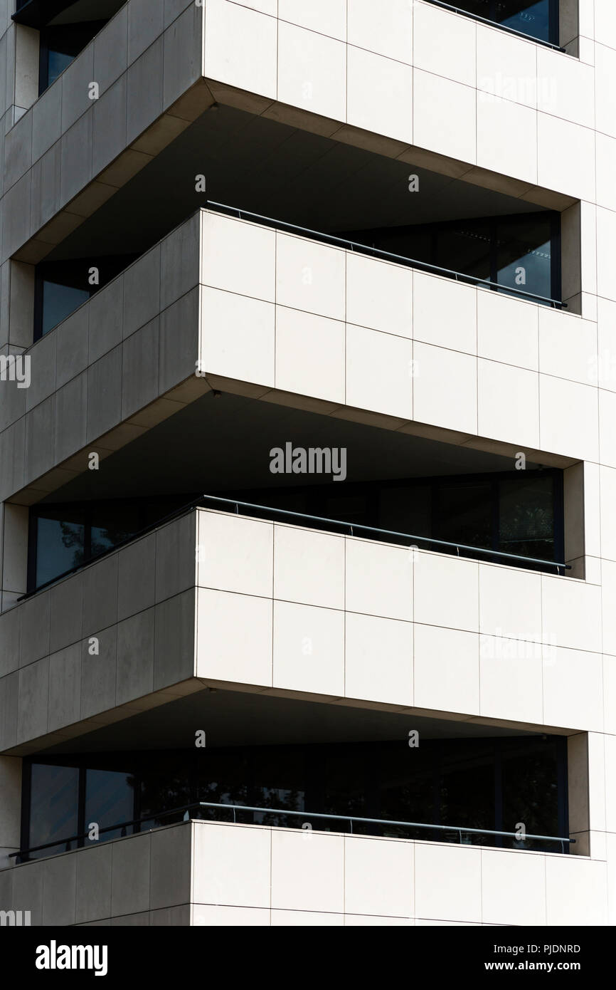 Architecture feature on side of building creating a very interesting ...