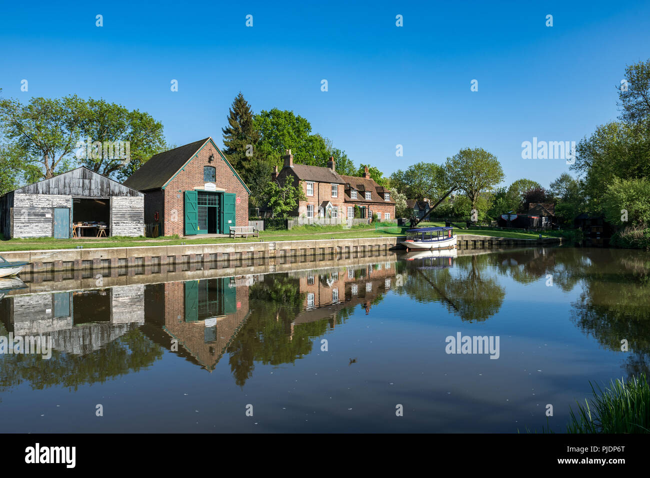 River Wey and Godalming Navigations and Dapdune Wharf, Guildford Stock ...