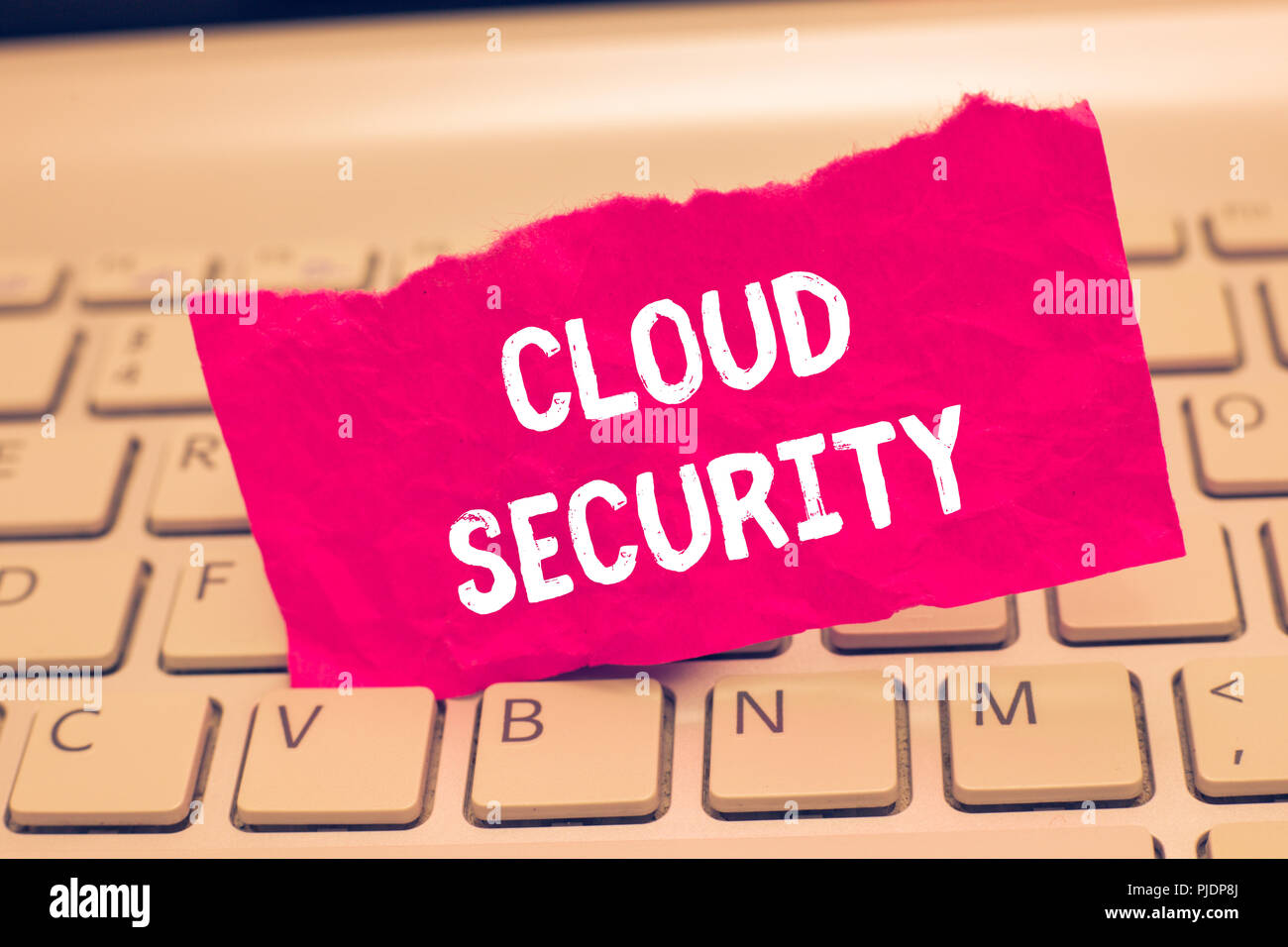 Conceptual Hand Writing Showing Cloud Security Business Photo Text