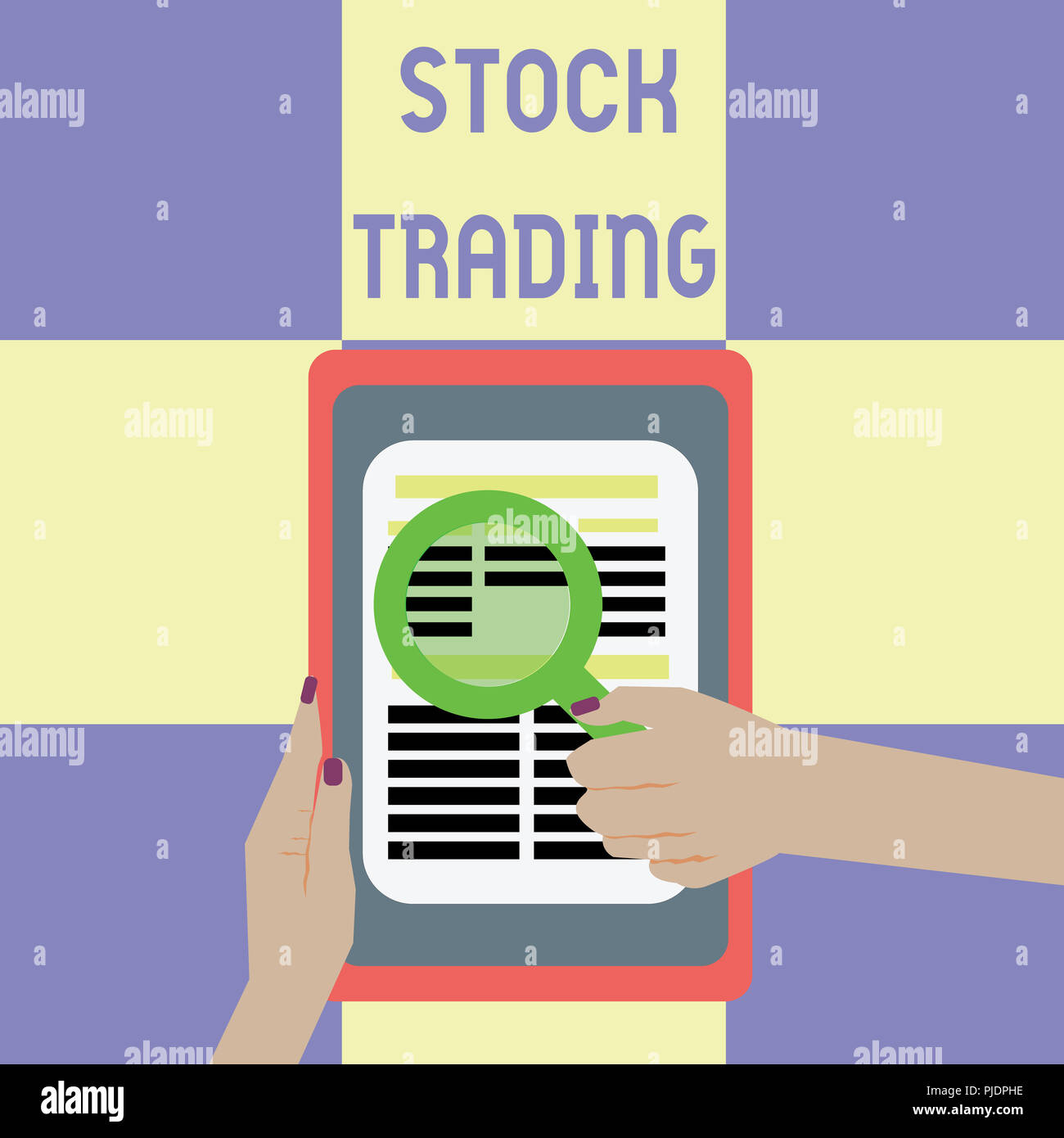 Conceptual hand writing showing Stock Trading. Business photo ...