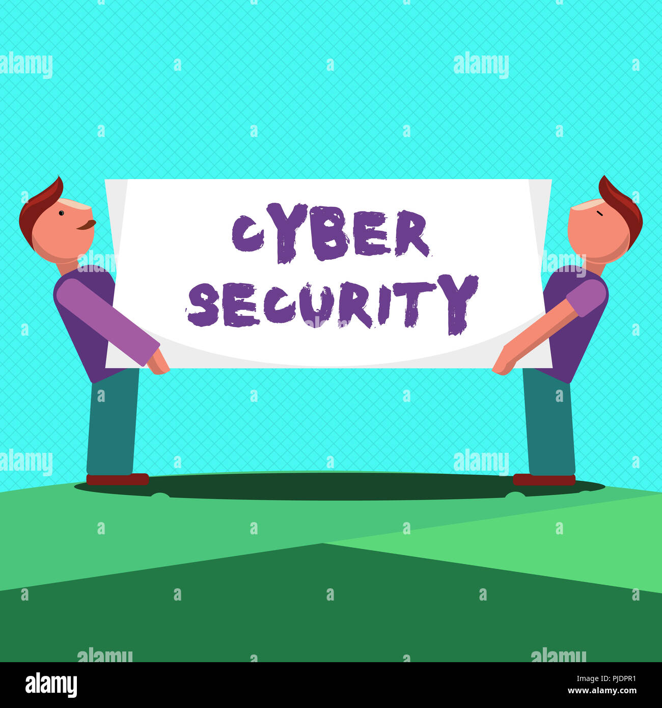 Text sign showing Cyber Security. Conceptual photo Protect a computer ...