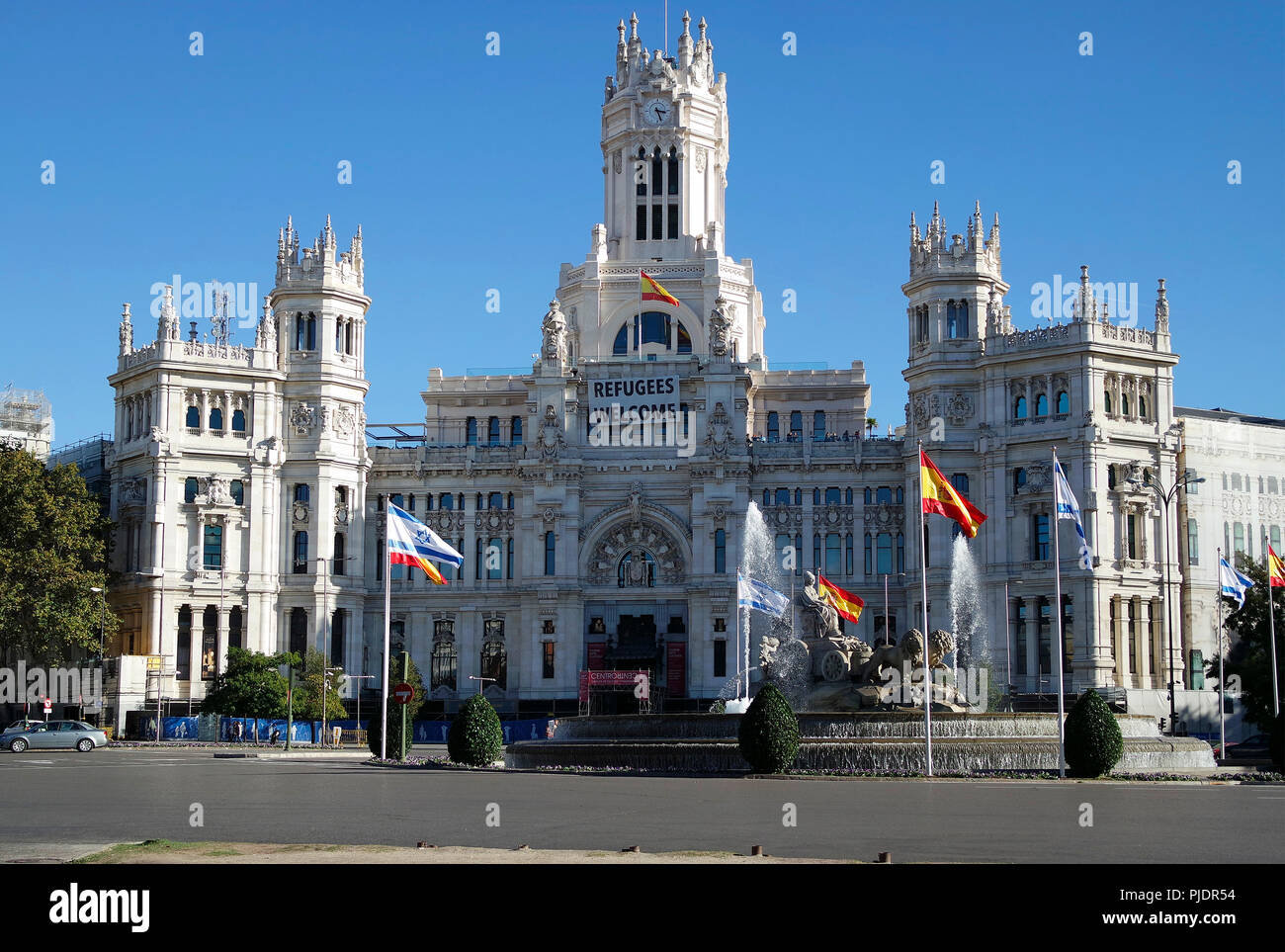 Palacio de communicaciones hi-res stock photography and images - Alamy