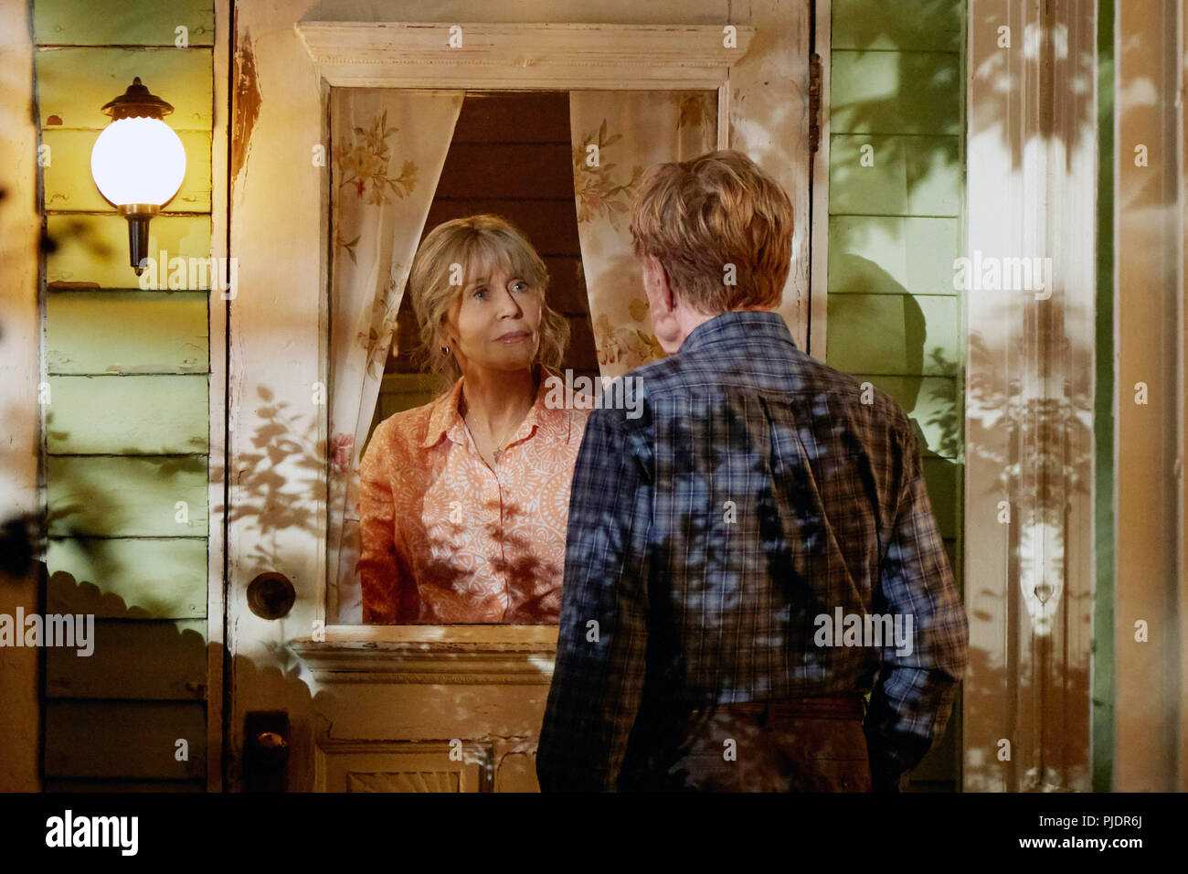 OUR SOULS AT NIGHT, from left: Jane Fonda, Robert Redford, 2017. ph ...