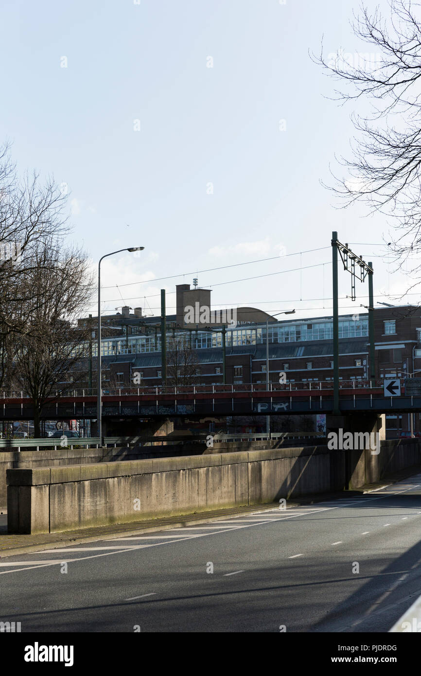 Highway Running Through City High Resolution Stock Photography and ...