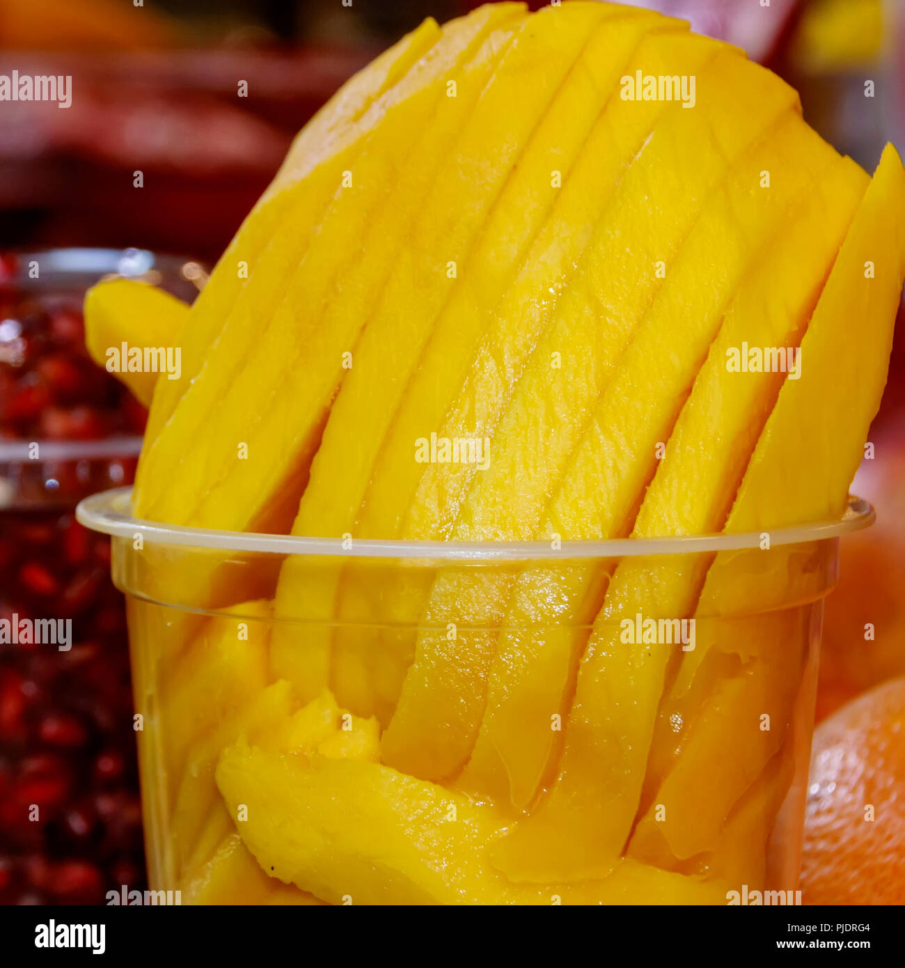 Peeled mango hi-res stock photography and images - Alamy