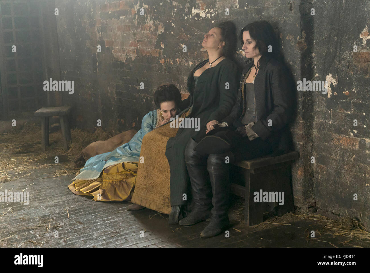 HARLOTS, from left: Jessica Brown Findlay, Samantha Morton, Kate ...