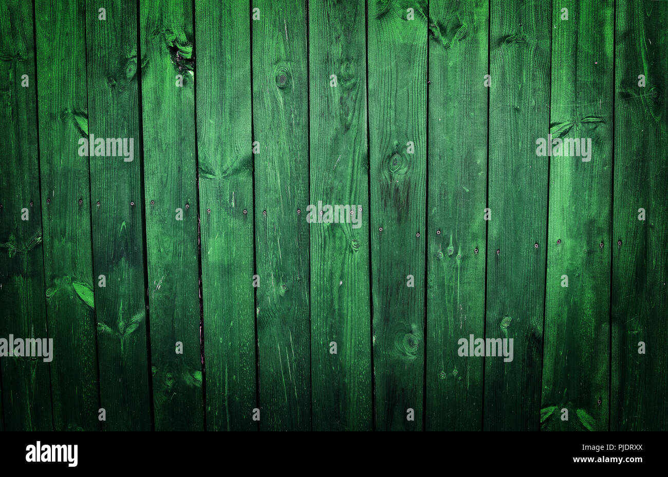 Texture of green boards Stock Photo - Alamy