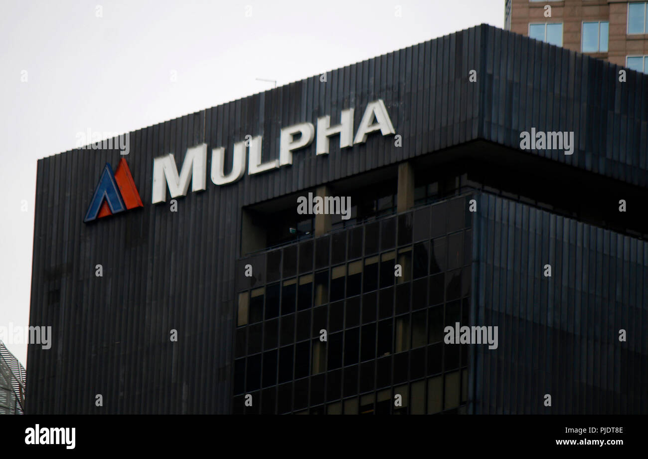 das Logo der Marke "Mulpha", Sydney, Australia Stock Photo - Alamy