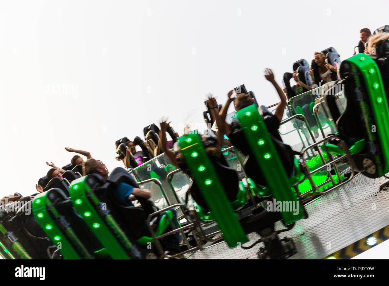 Spinning Carnival Ride High Resolution Stock Photography and Images - Alamy