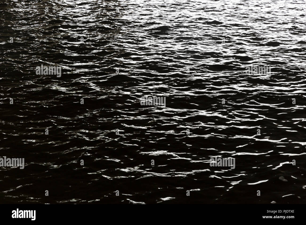 High contrast reflection of water Stock Photo - Alamy