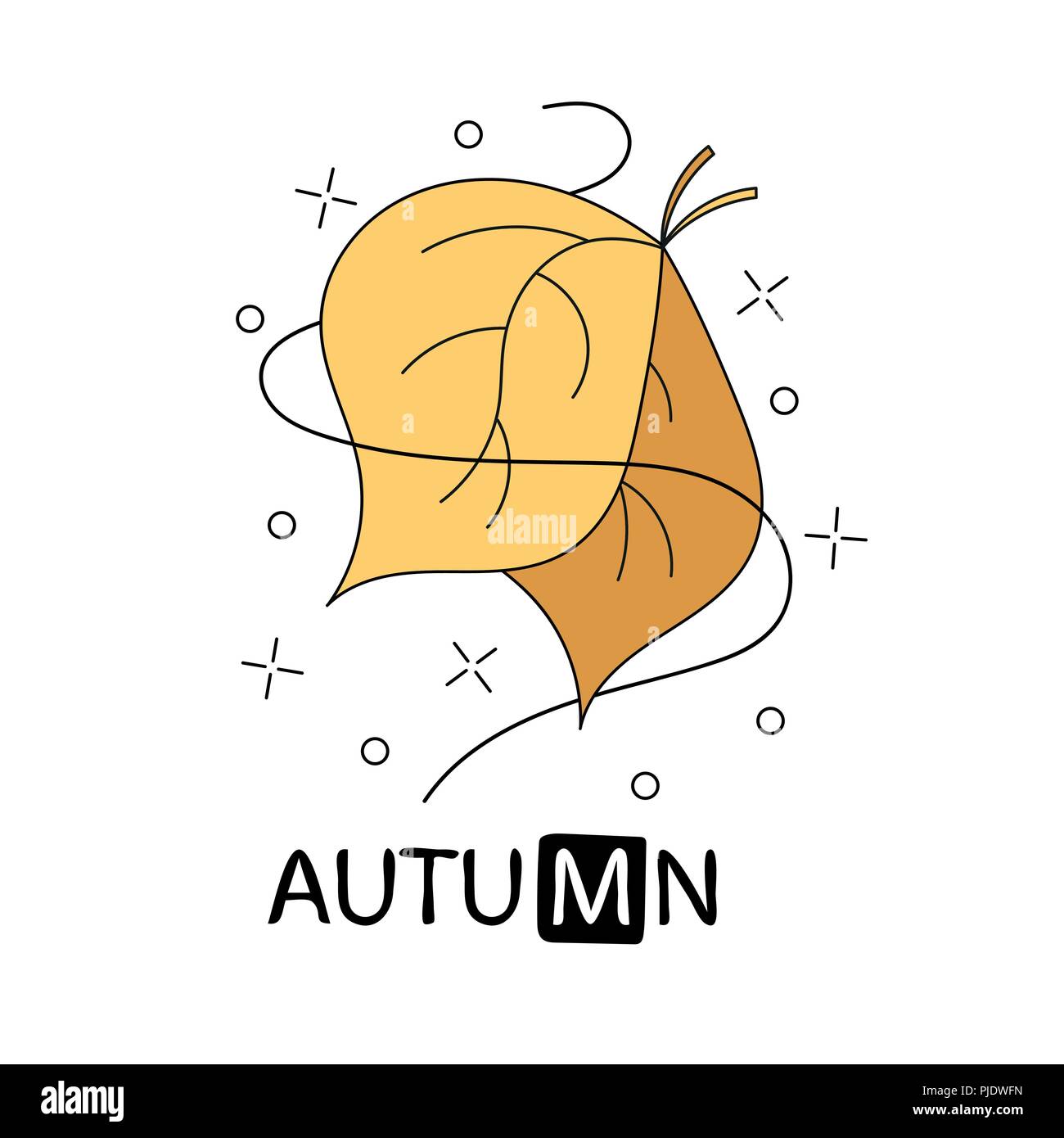 Font icon in doodle Stock Vector Images - Alamy