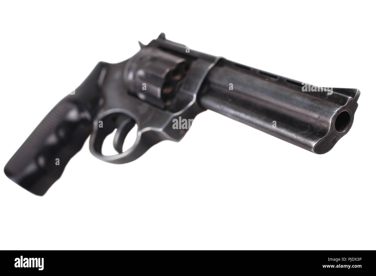 Revolver isolated on white background Stock Photo - Alamy