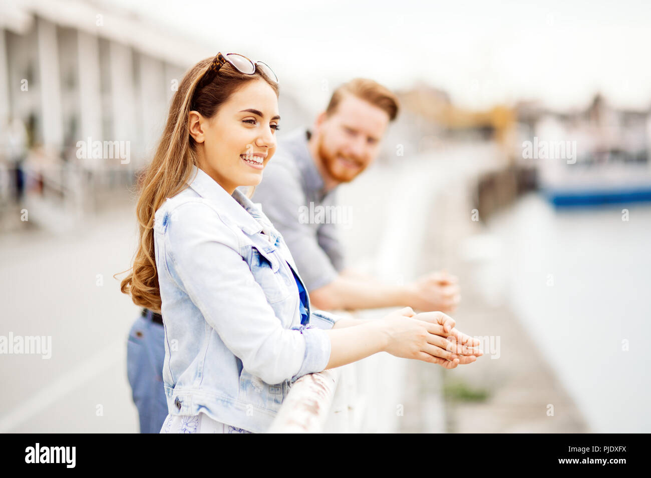 Girl flirting hi-res stock photography and images - Alamy