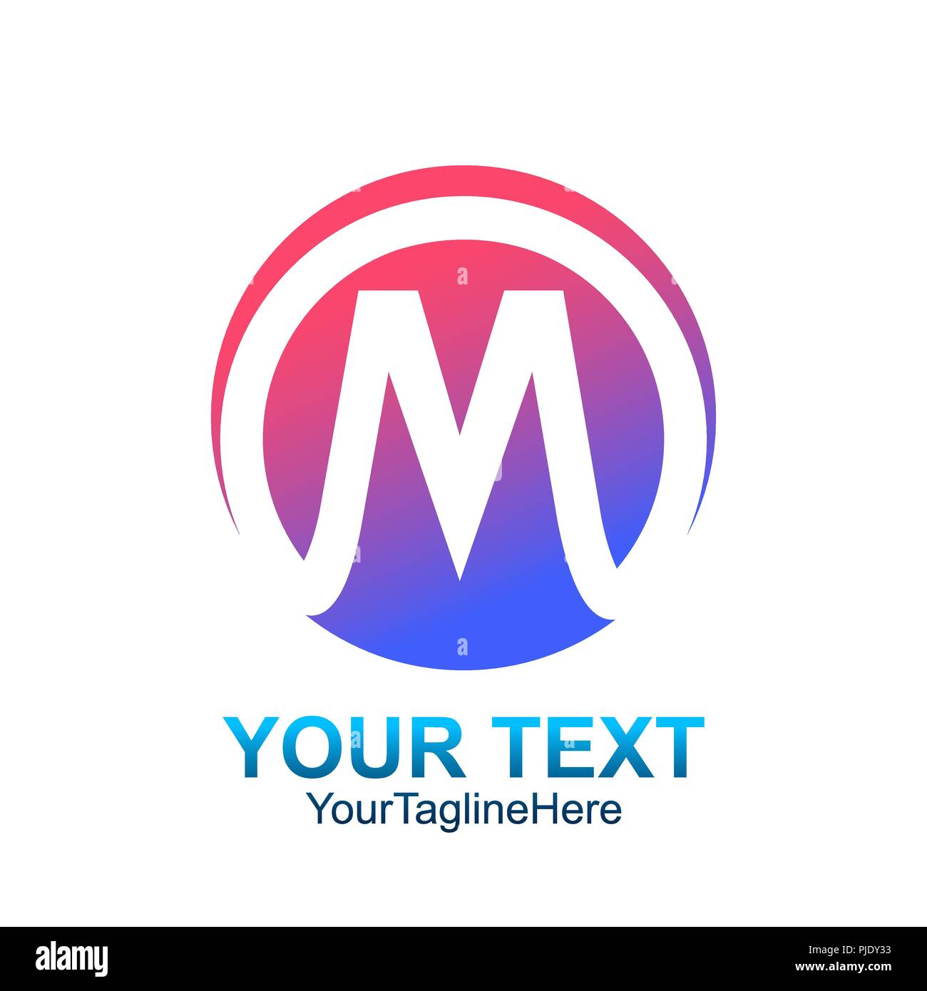 M In A Circle Logo Letter M Circle Vector Images (over 12,000)