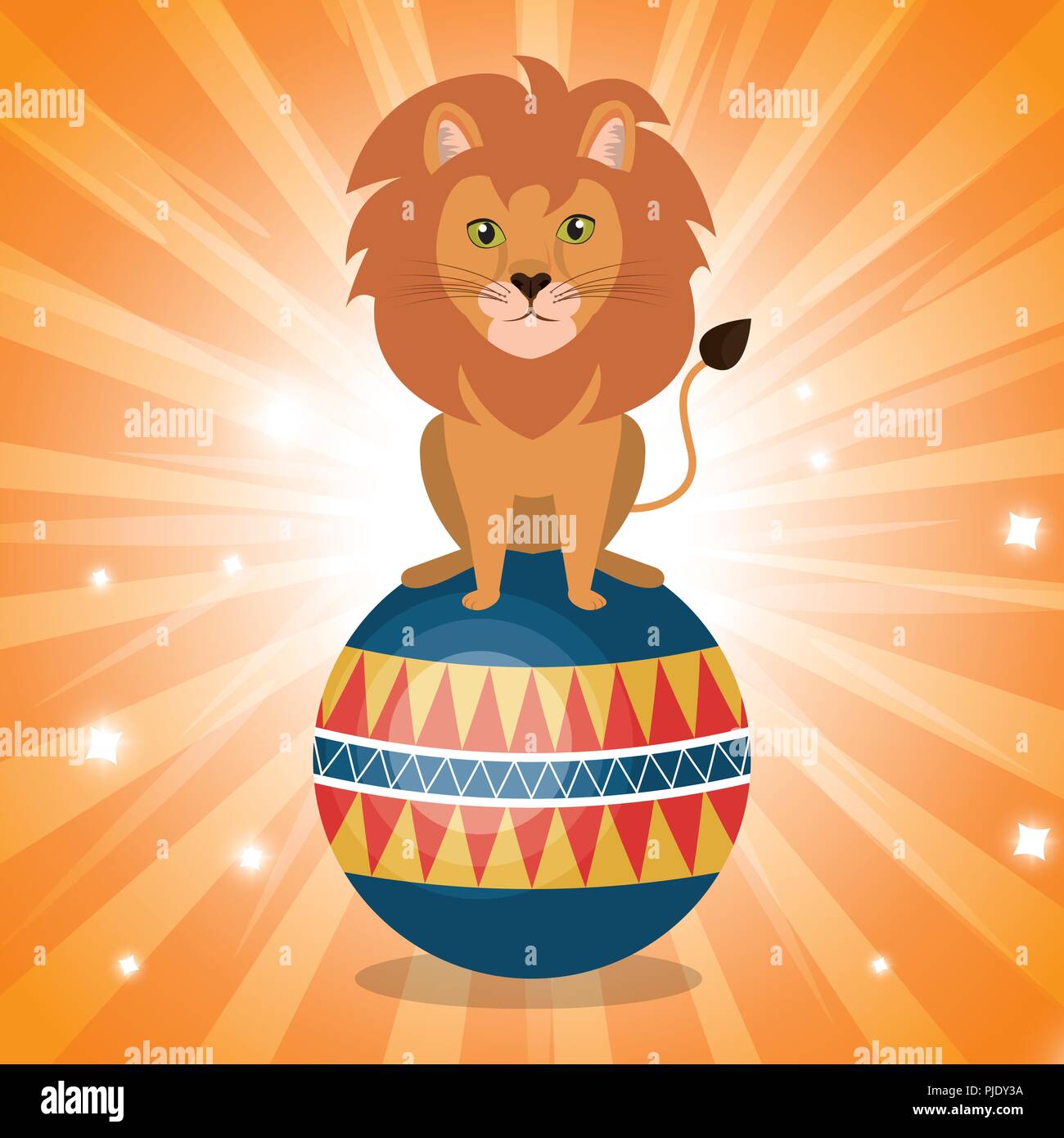 The lion king show Stock Vector Images - Alamy
