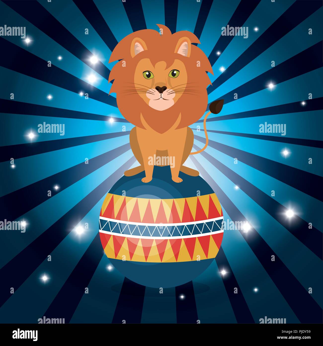 The lion king show Stock Vector Images - Alamy