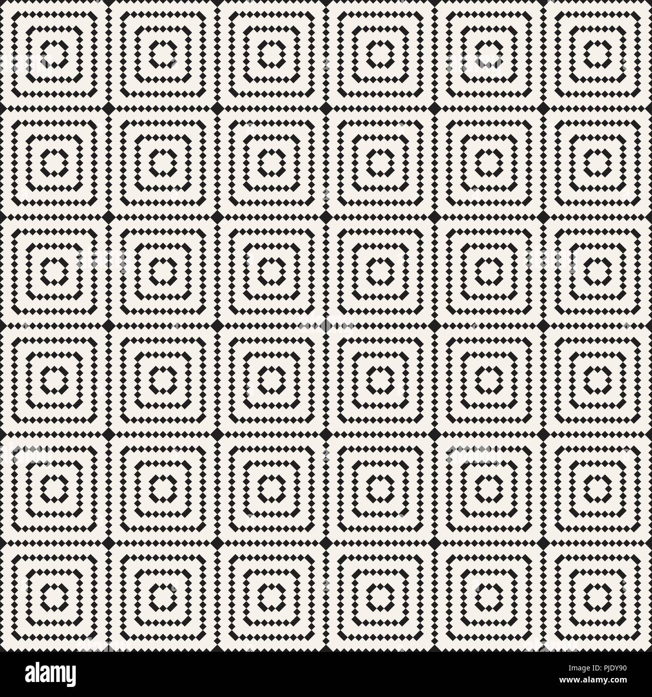 Seamless Surface Geometric Design Repeating Tiles Ornament Background Vector Symmetric Shapes