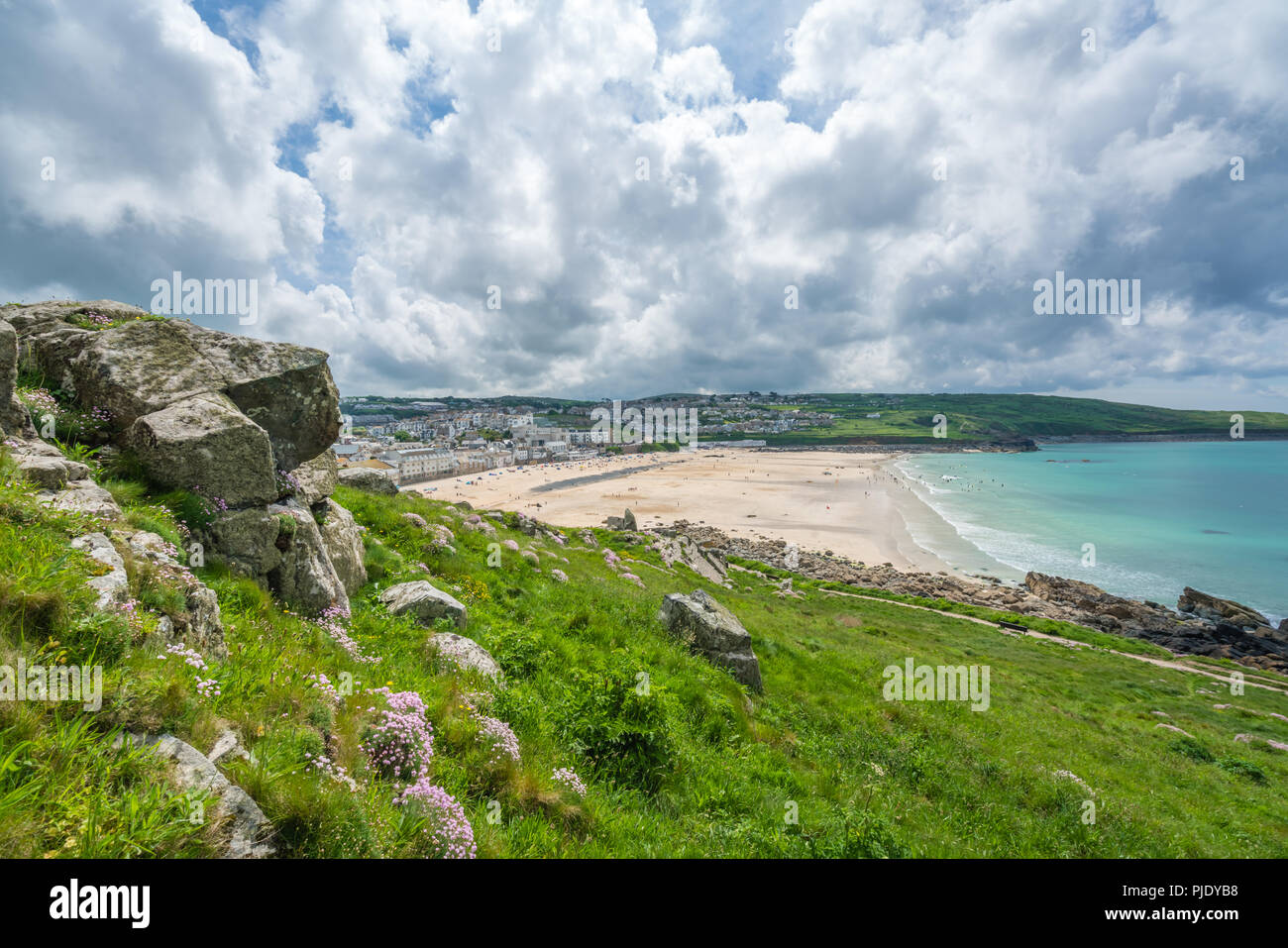 Coastal Pathway In Devon High Resolution Stock Photography and Images ...