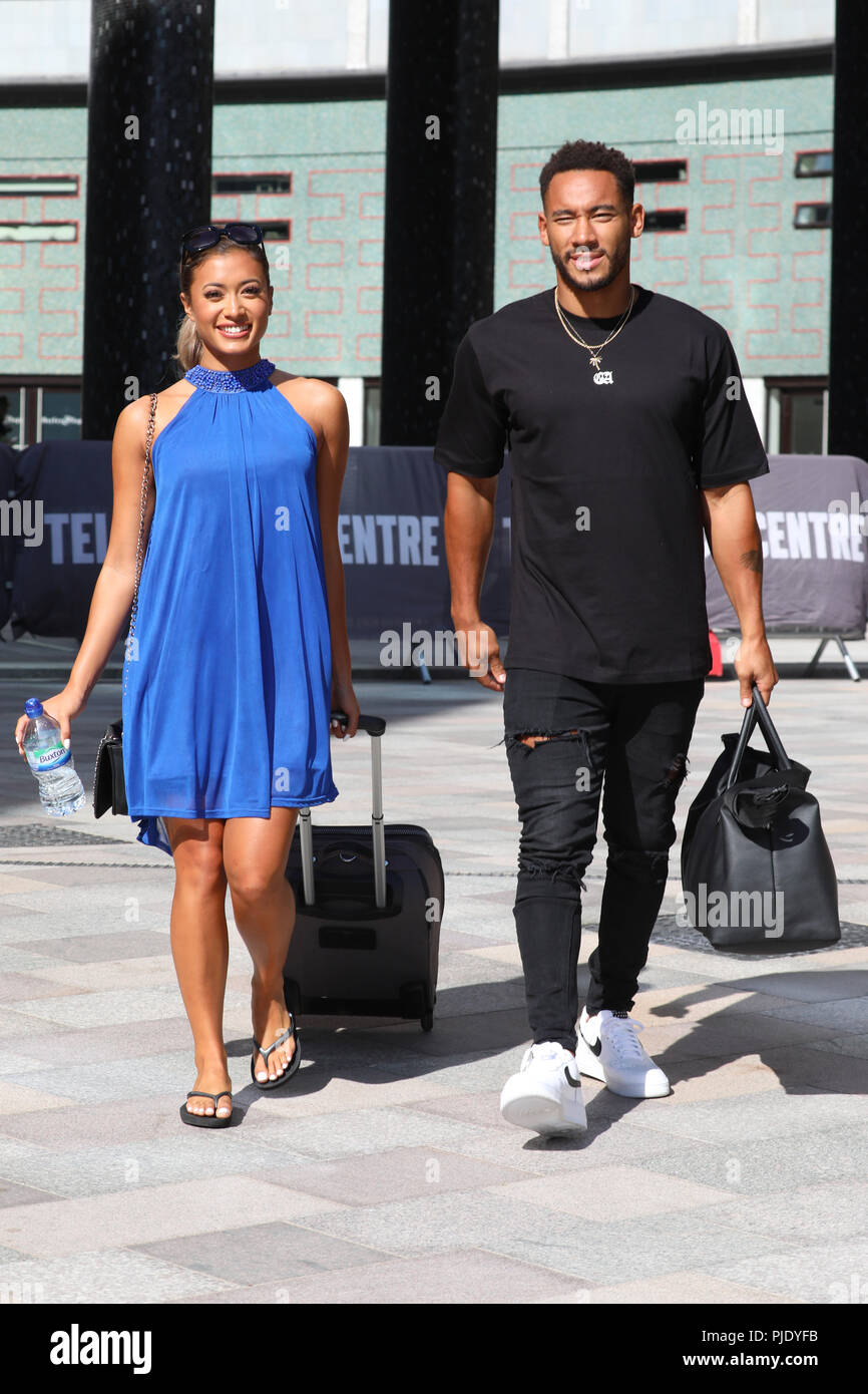 Kazimir Crossley and Josh Denzel at ITV Studios in London. Featuring ...