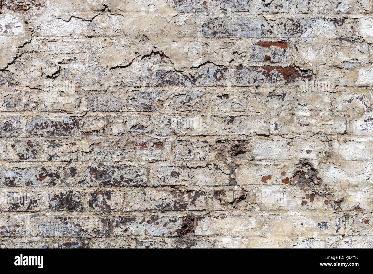 Background texture of a old white brick wall Stock Photo - Alamy