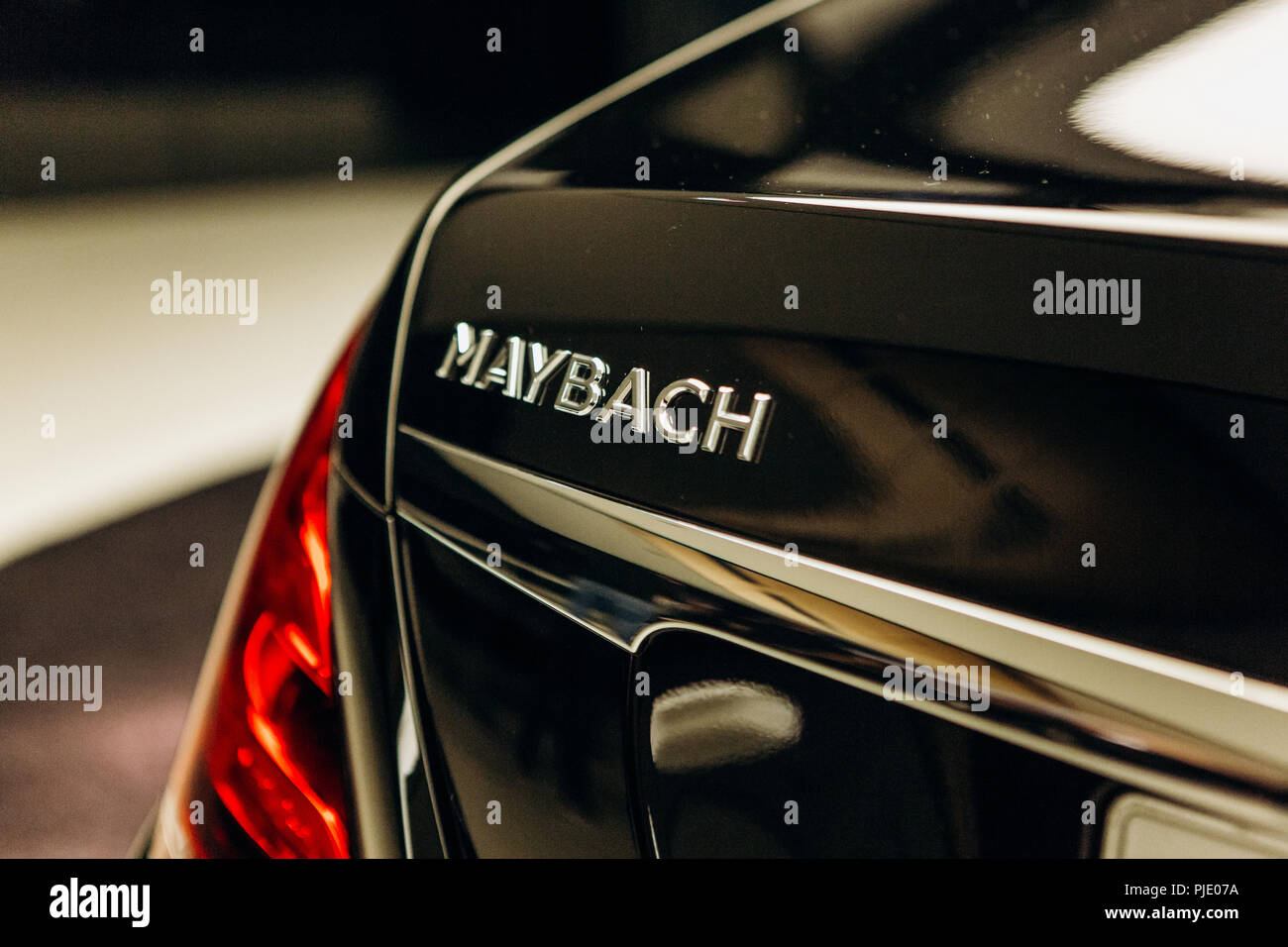 Logo luxury car maybach maybach hi-res stock photography and images - Alamy