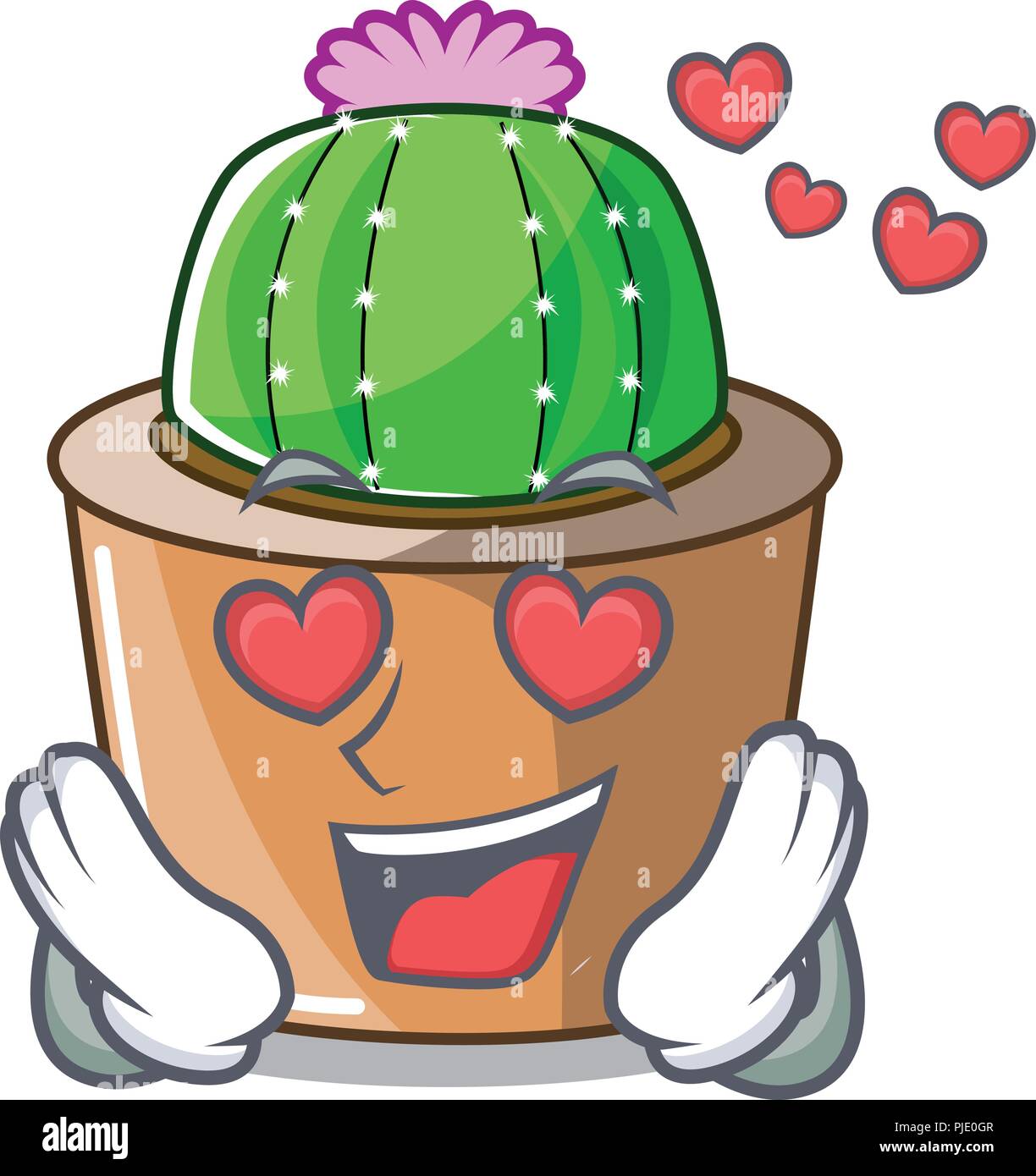 Sphere cactus Stock Vector Images - Alamy