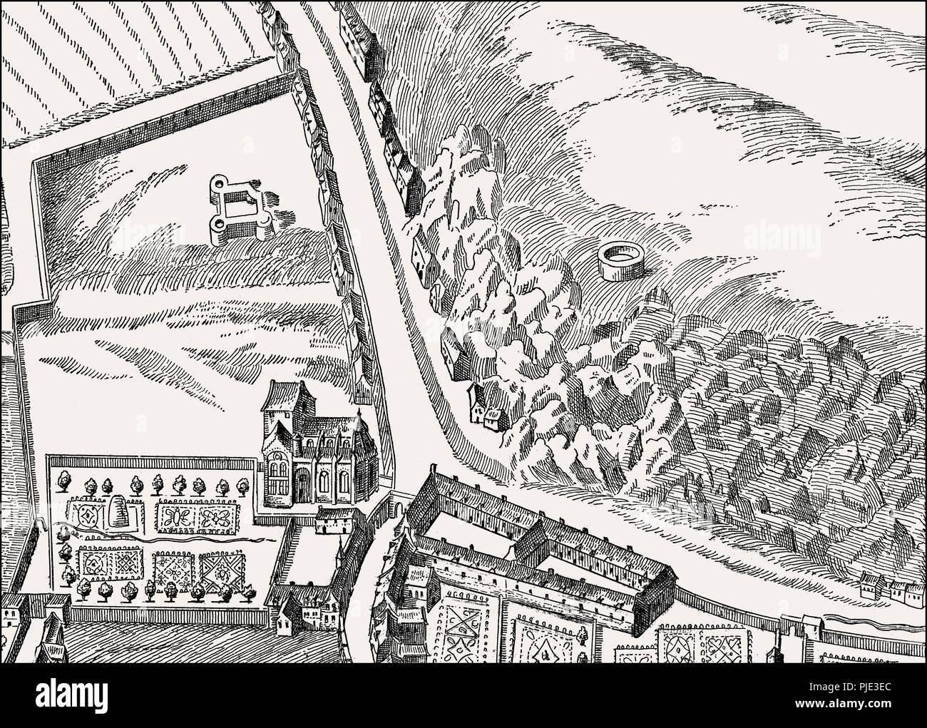 Trinity College Kirk, a royal collegiate church demolished in 1848 ...