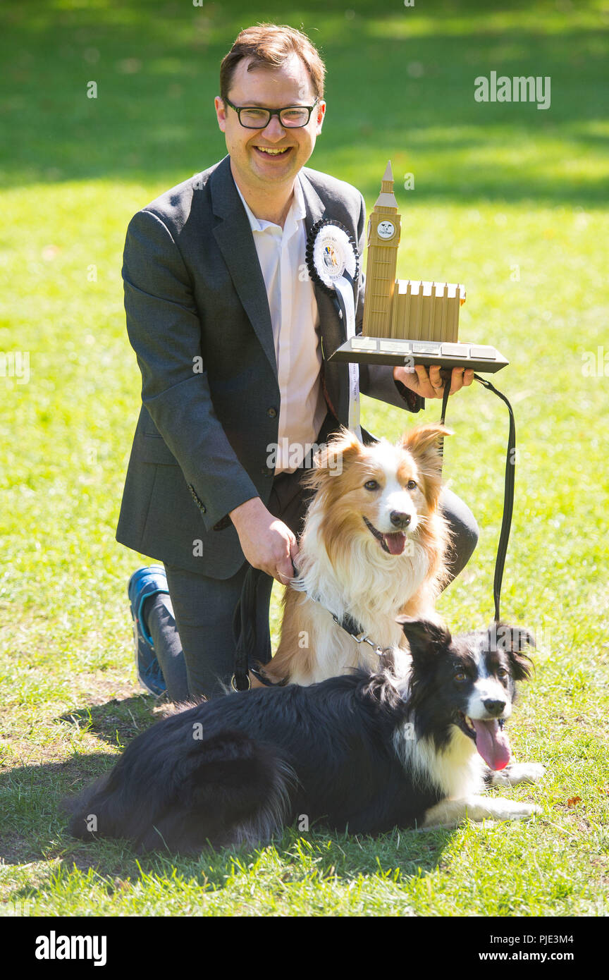 EDITORIAL USE ONLY Boomer (bottom) and Corona, belonging to Alex Norris ...