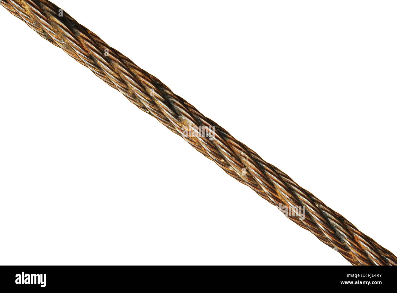 Thick steel cable hi-res stock photography and images - Alamy