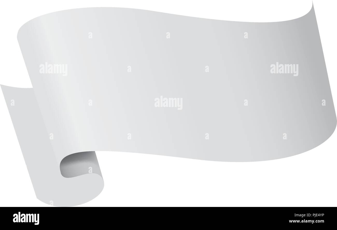 Waving the white flag on a white background Stock Vector Image & Art ...