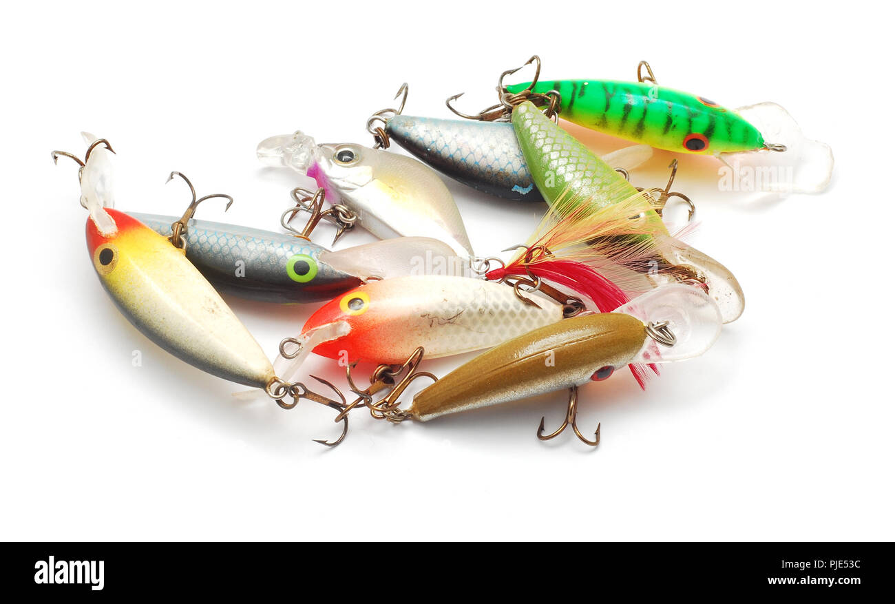 Artificial lures Cut Out Stock Images & Pictures - Alamy