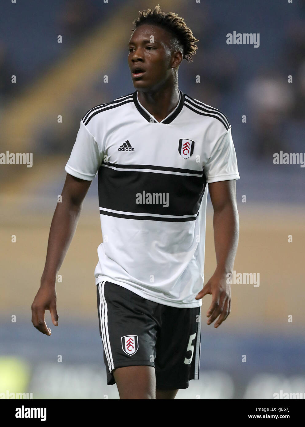 Fulham's Timmy Abraham Stock Photo - Alamy