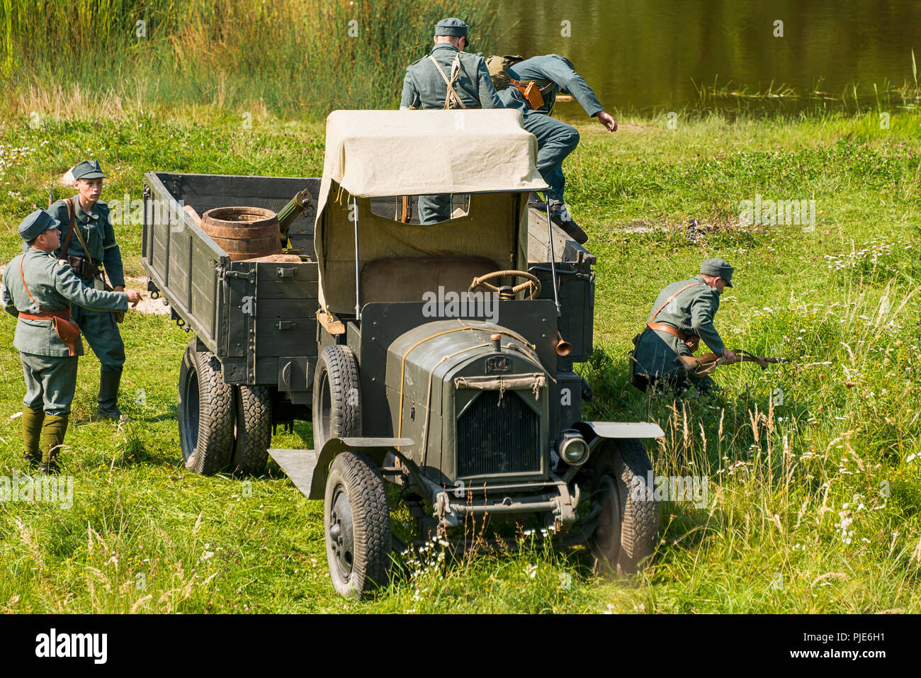 Fiat machine gun hi-res stock photography and images - Alamy