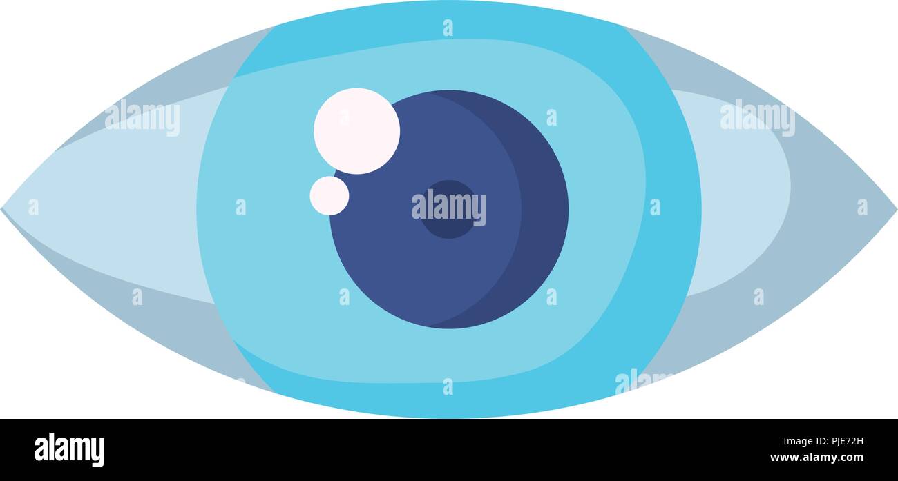 eye icon over white background, vector illustration Stock Vector Image ...