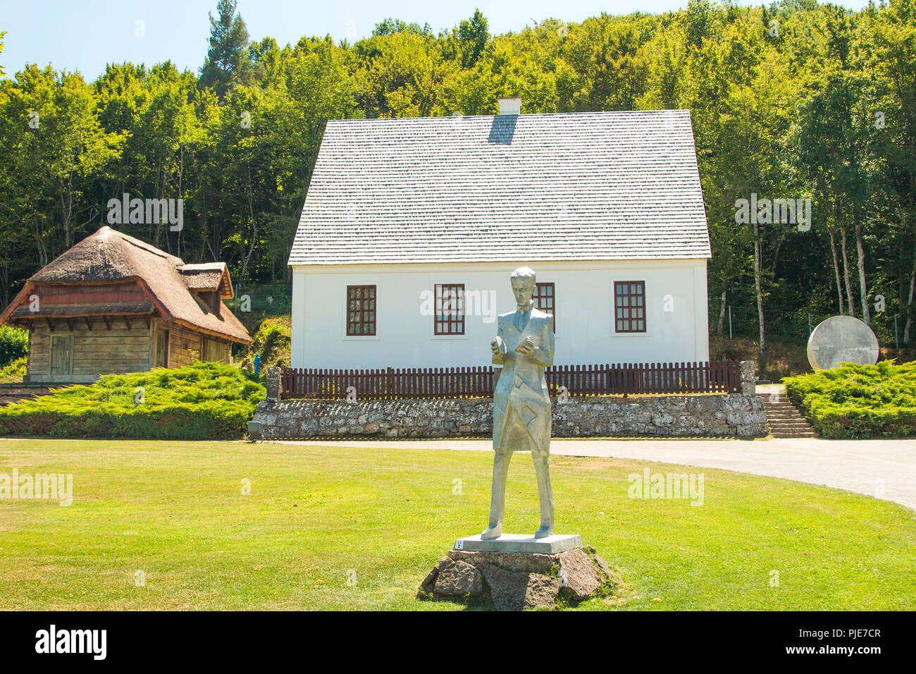 Nikola tesla birth house smiljan hi-res stock photography and images ...