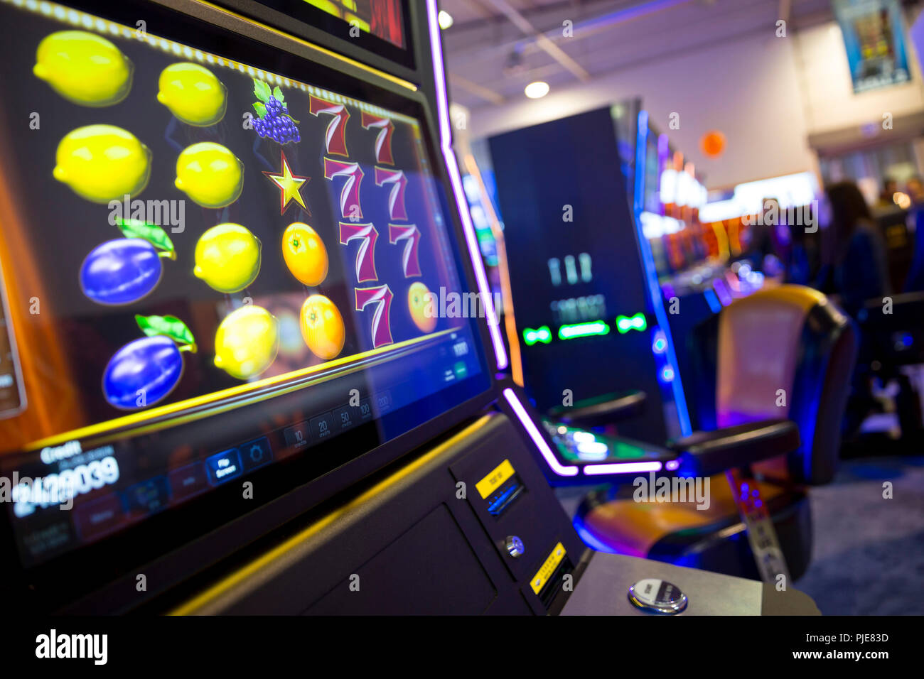 Slot monitor hi-res stock photography and images - Alamy