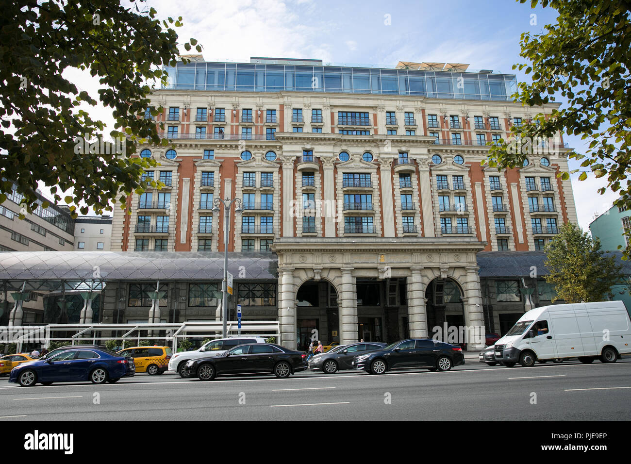 Moscow ritz carlton on tverskaya hi-res stock photography and images ...