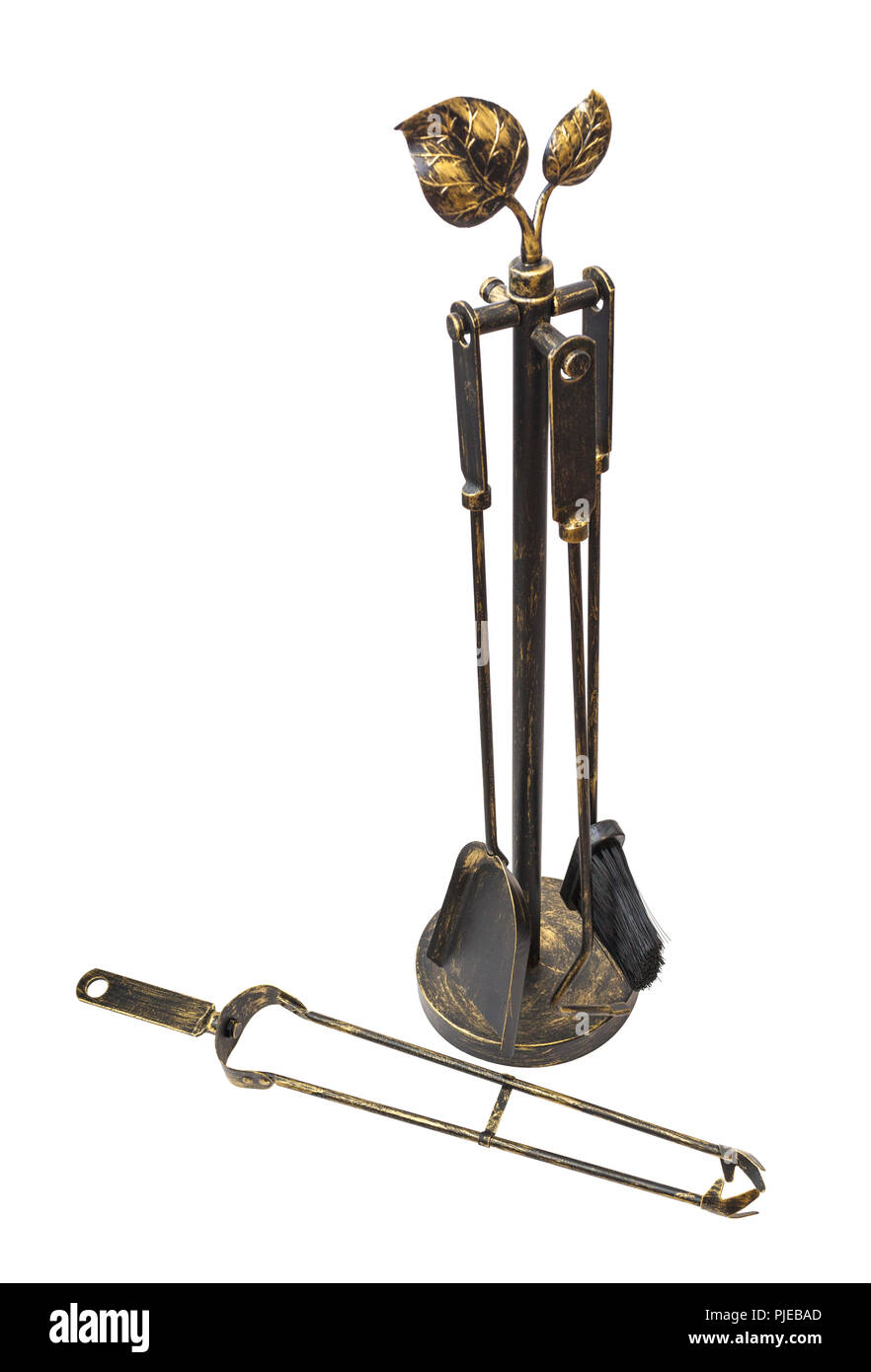 Fireplace accessories tools hi-res stock photography and images - Alamy
