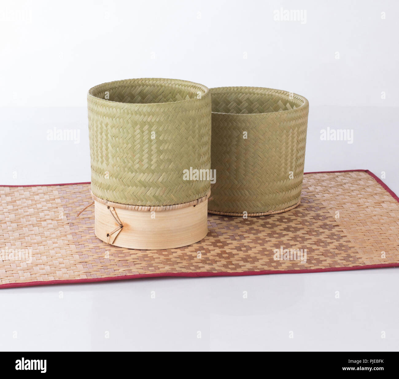 Sticky rice bamboo wicker box, Northern and Northern culture of ...