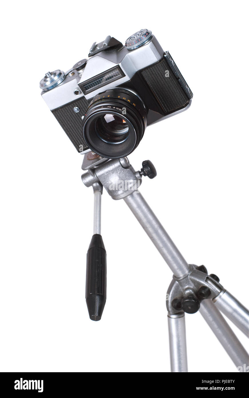 Old camera on tripod hi-res stock photography and images - Alamy