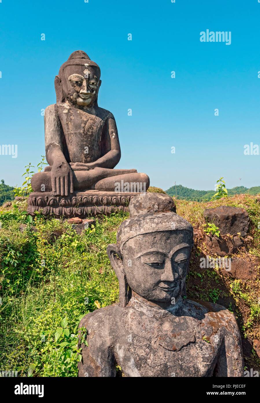 Peisi Taung, Mrauk U, Myanmar Stock Photo - Alamy