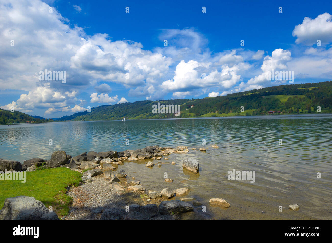 Lake Buhl, Bavaria, Germany Stock Photo - Alamy