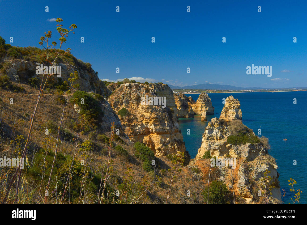 Ponta da Piedade, Lagos, Algarve, Portugal Stock Photo - Alamy
