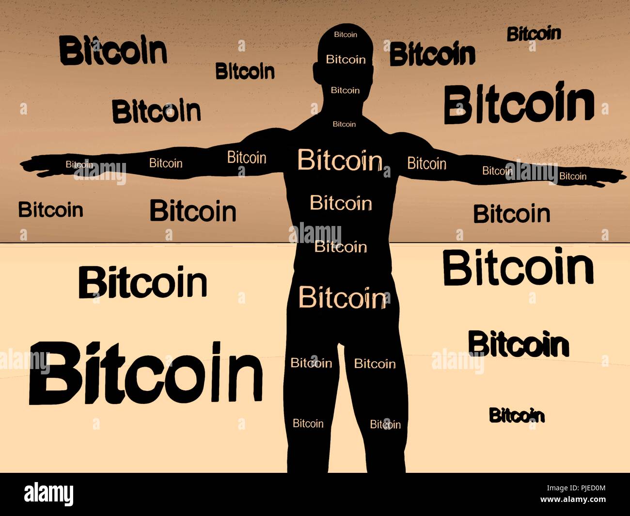 Bit coins hi-res stock photography and images - Alamy